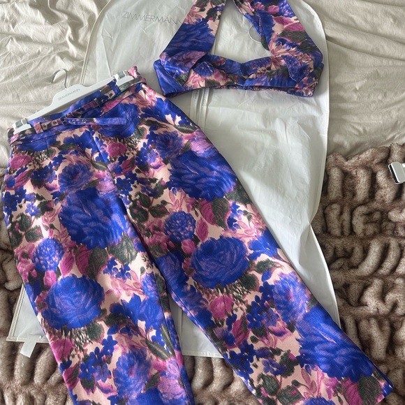 Zimmermann | Other | Zimmermann Floral High Tide Twopiece Set | Poshmark